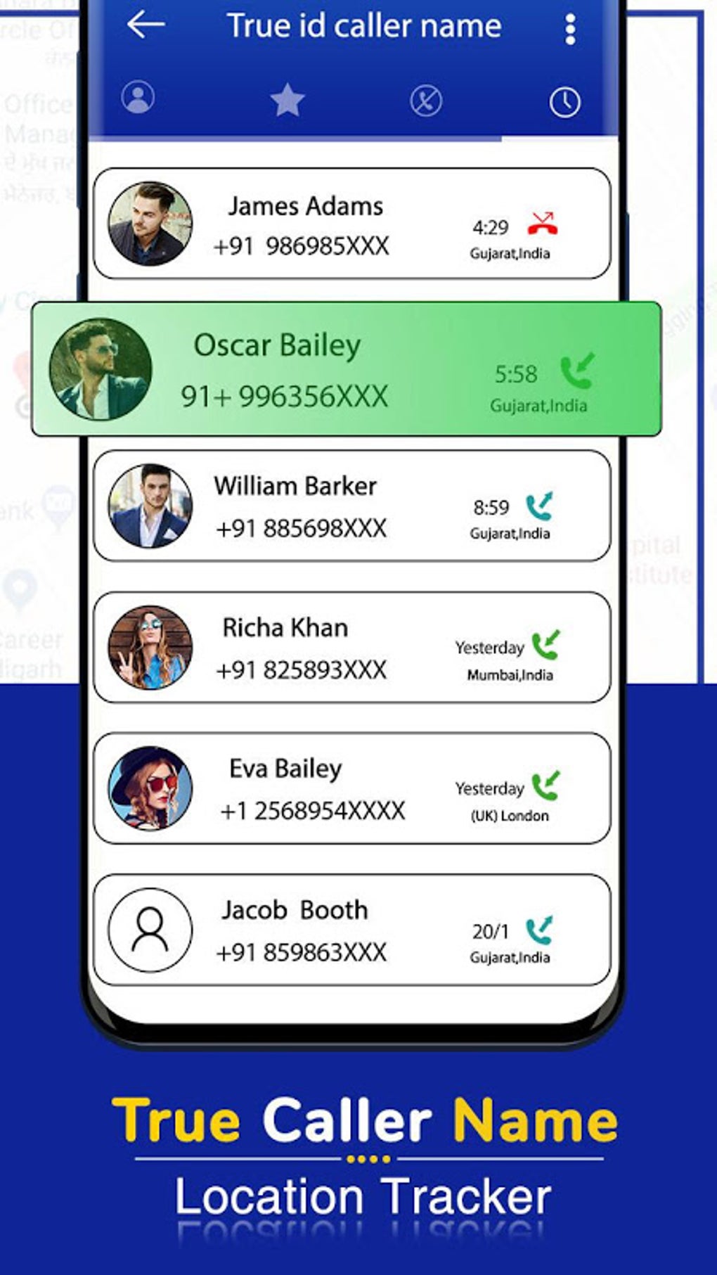 True ID Caller Name Address Location Tracker para Android - Download