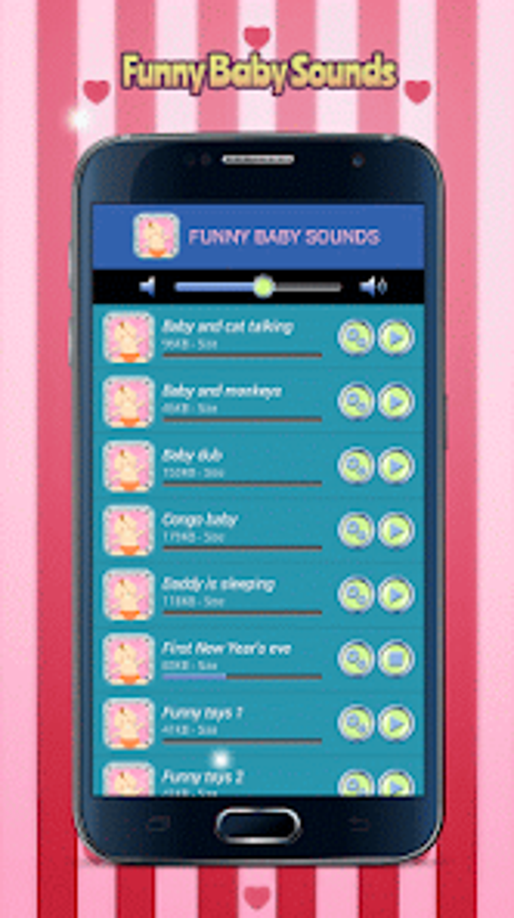 Funny Baby Sounds für Android - Download