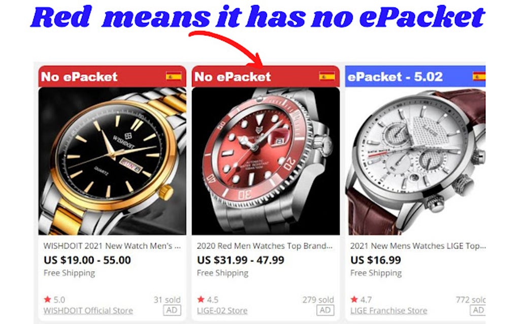 AliPacket | Aliexpress ePacket identificator for Google Chrome ...