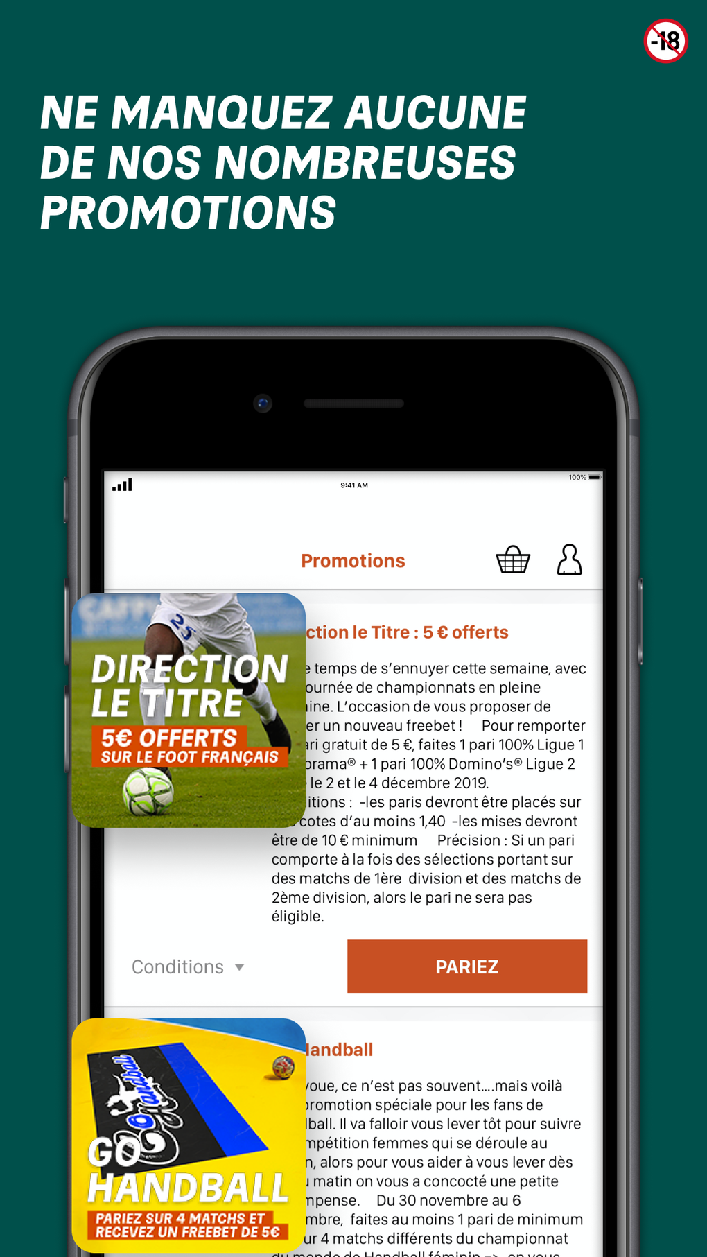 PMU Sport - Paris sportifs for iPhone - Download