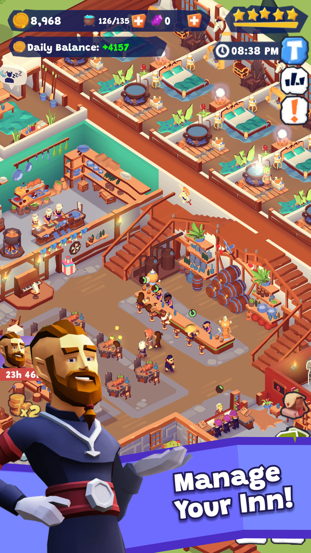 iPhone 용 Idle Inn EmpireTycoon Game - 다운로드