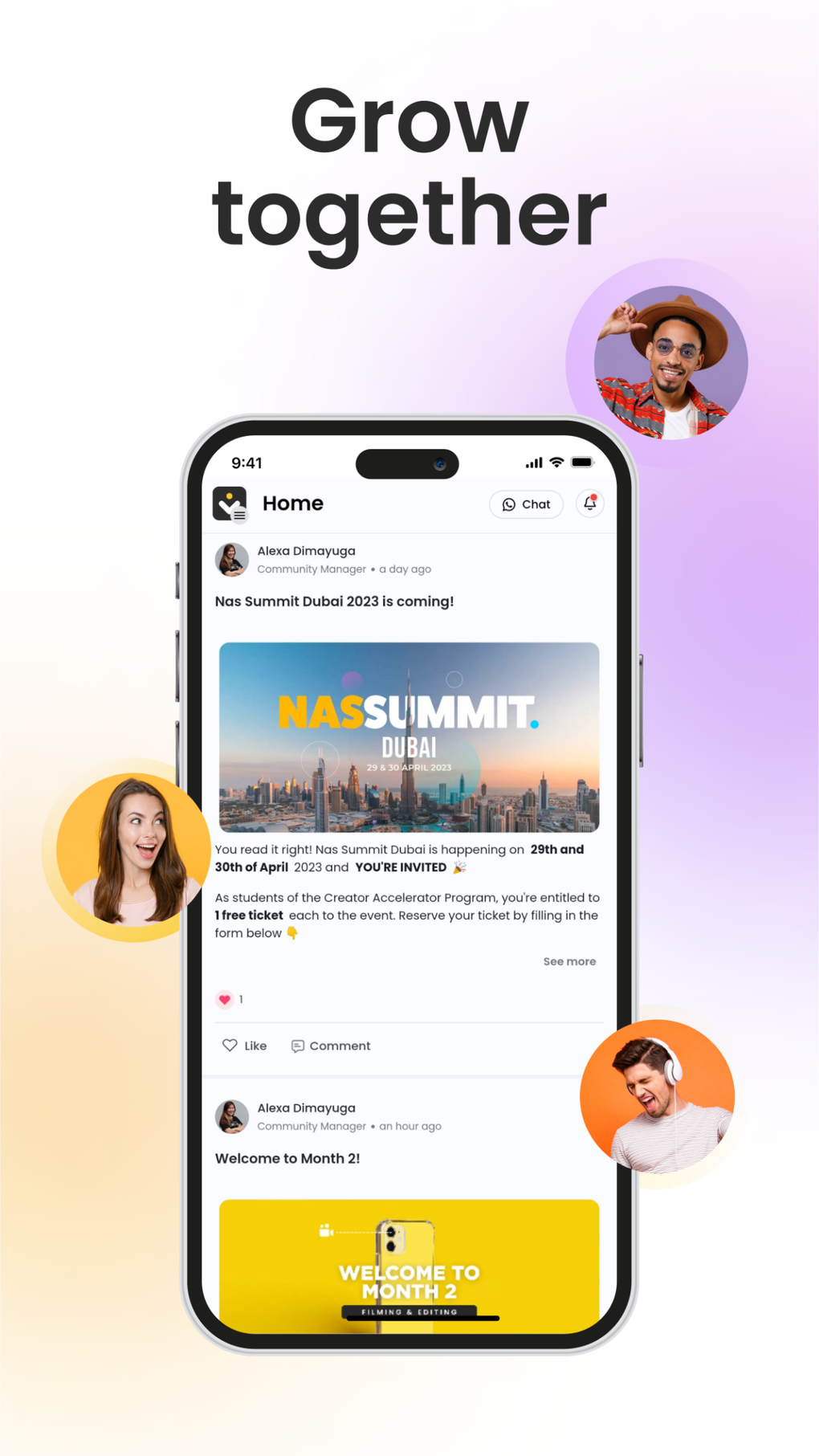 Nas - Communities for Everyone for iPhone - Download