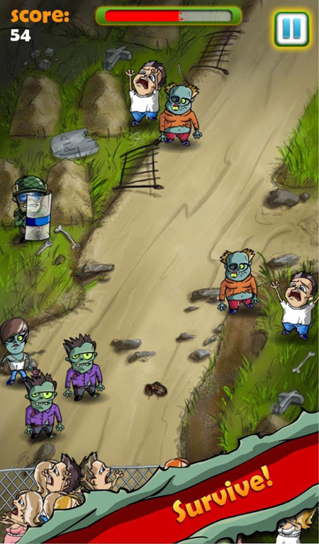Zombies: Smash & Slide APK for Android - Download