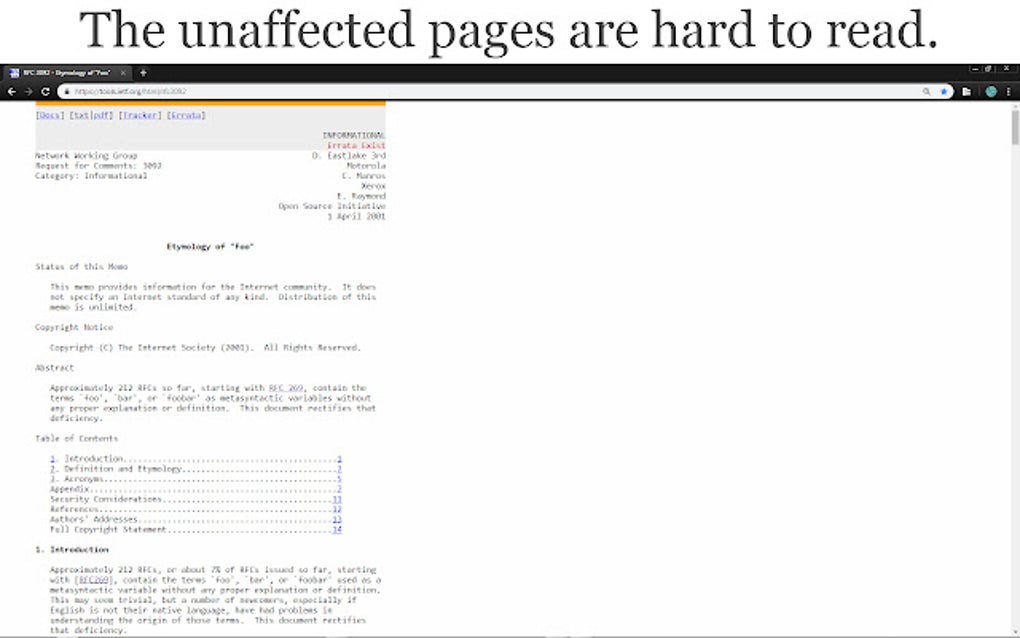 RFCRestyle para Google Chrome - Extensión Descargar