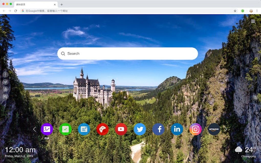Neuschwanstein New Tab Wallpaper Collection pour Google Chrome ...