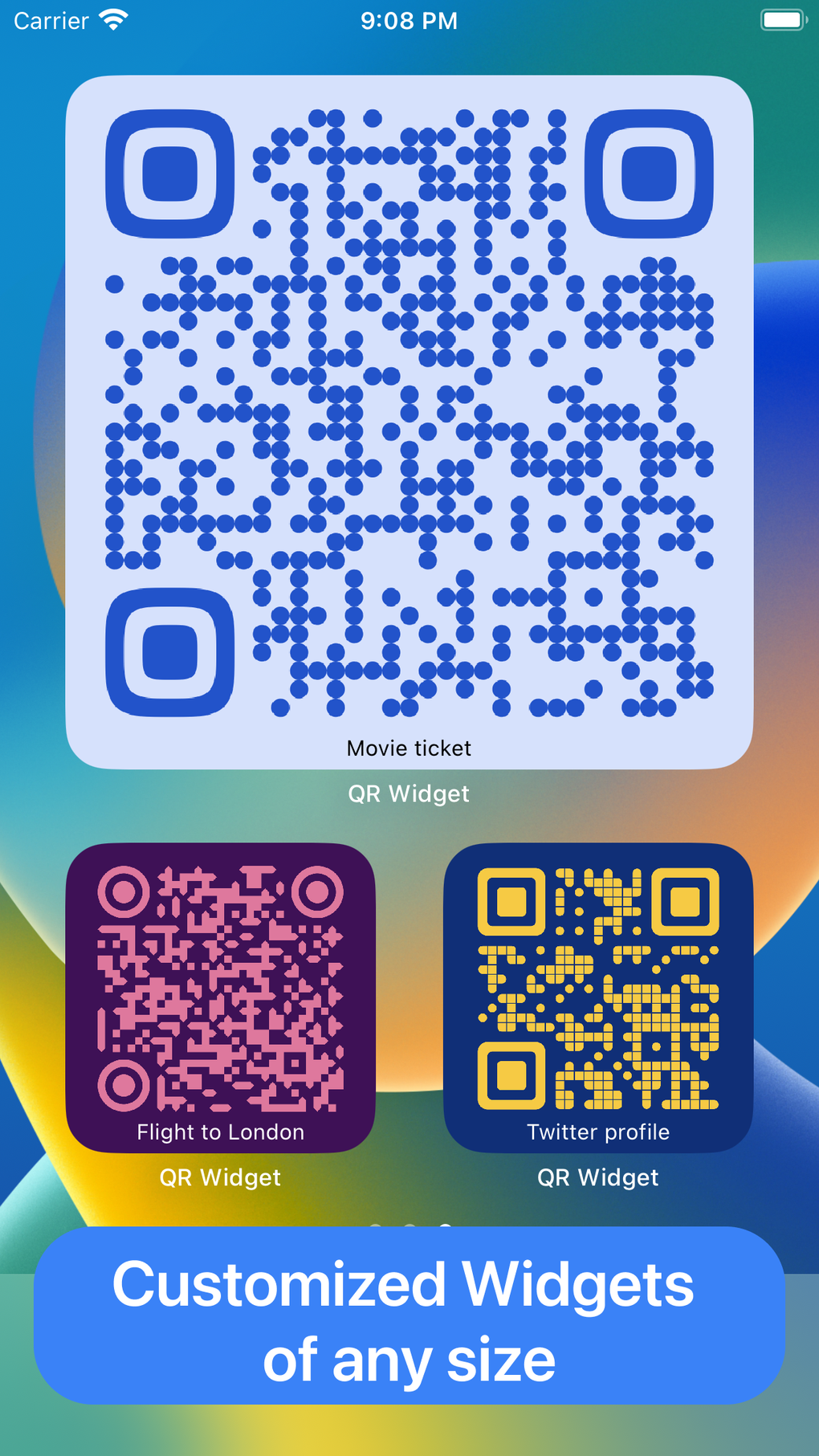 QR-code Widget: scanner reader para iPhone - Descargar