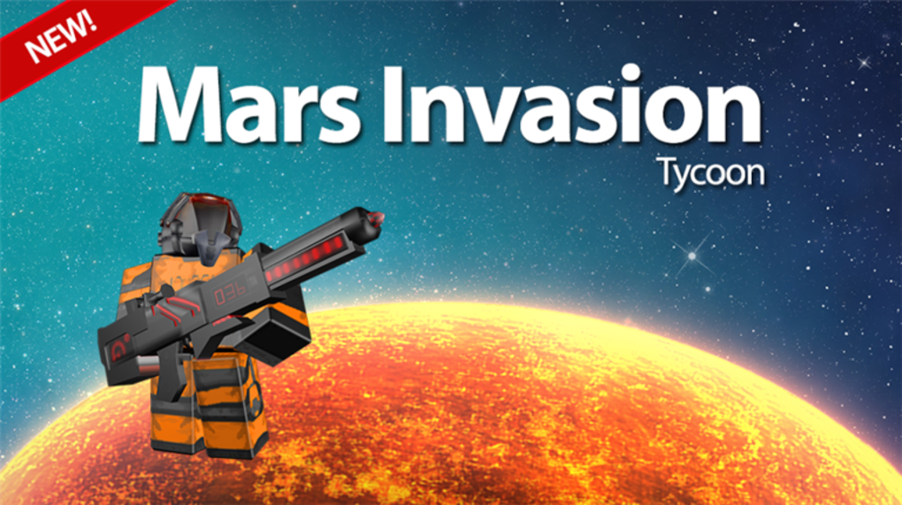 Mars Space Alien Invasion Tycoon para ROBLOX - Juego Descargar