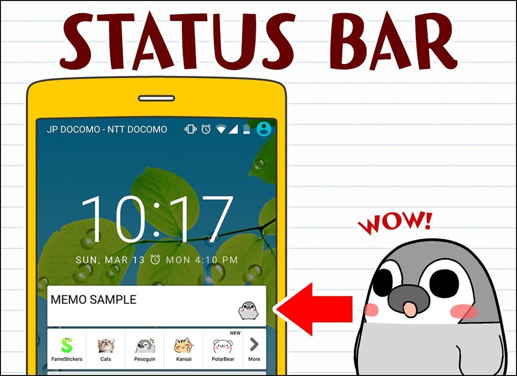 Pesoguin Memo Pad Penguin note APK para Android - Descargar