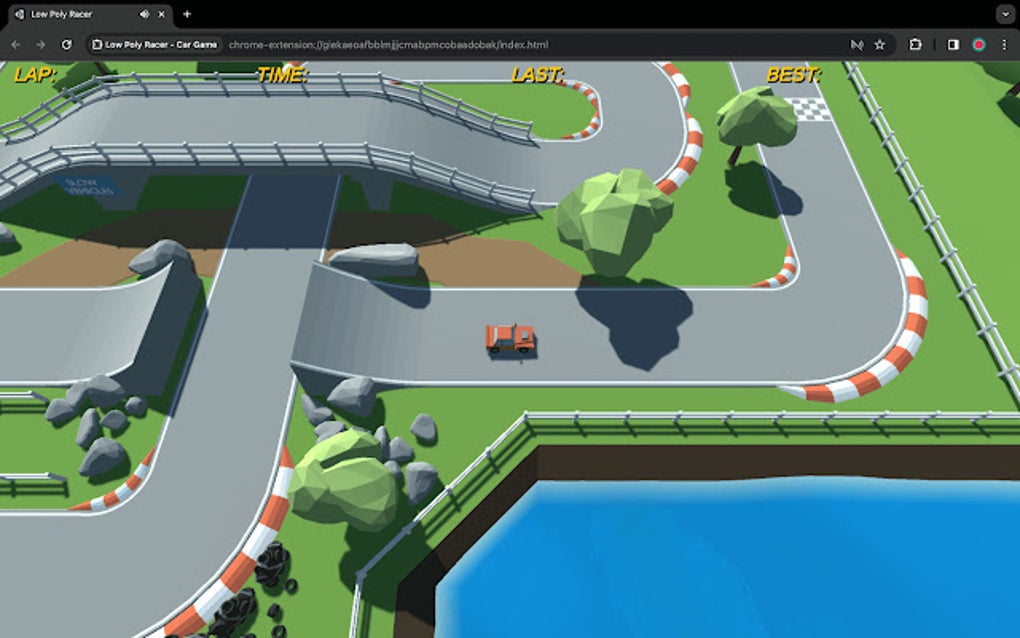 Low Poly Racer - Car Game para Google Chrome - Extensión Descargar