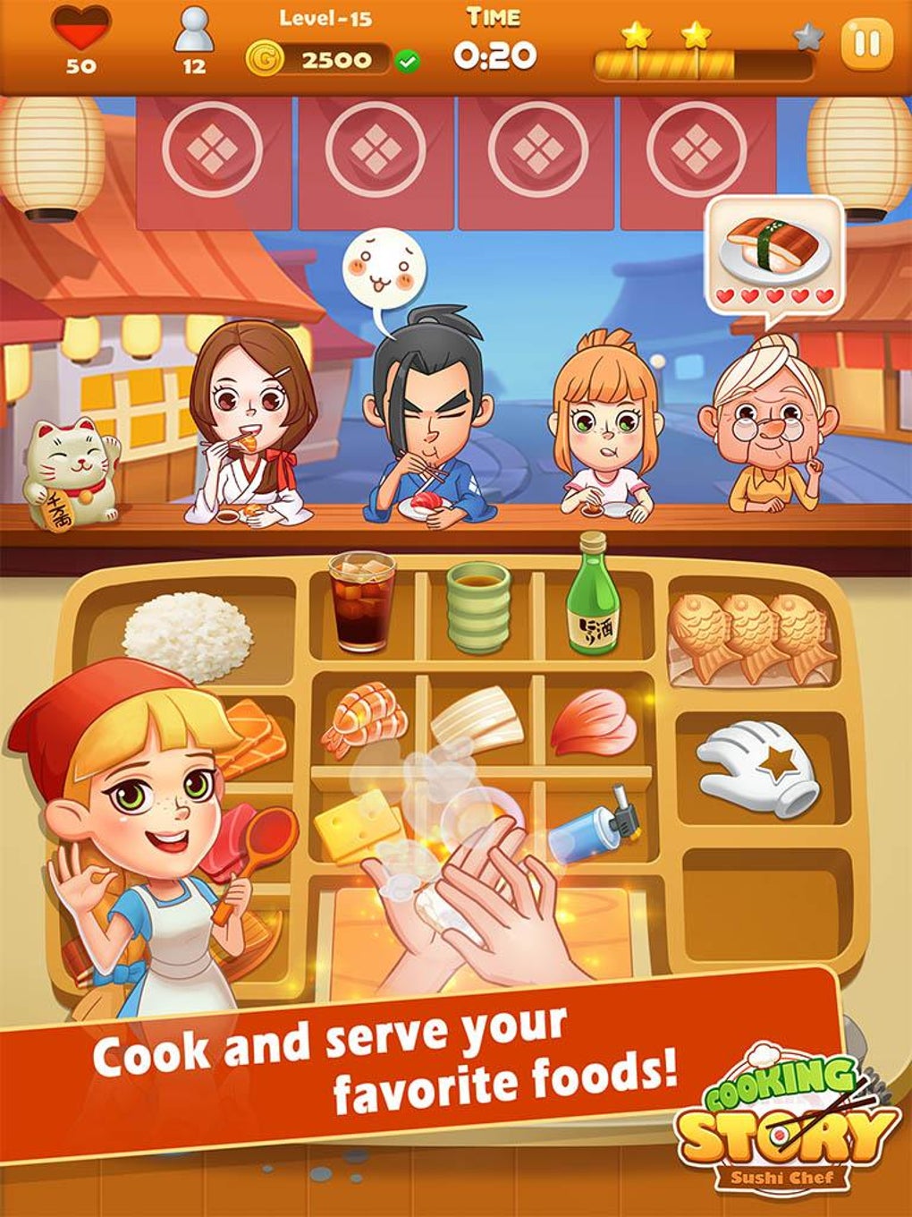 Sushi Master - Cooking story APK for Android - Download