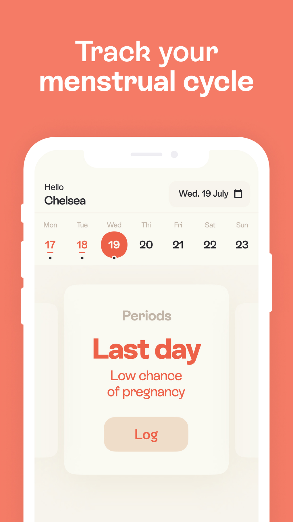 Period Tracker para iPhone - Descargar
