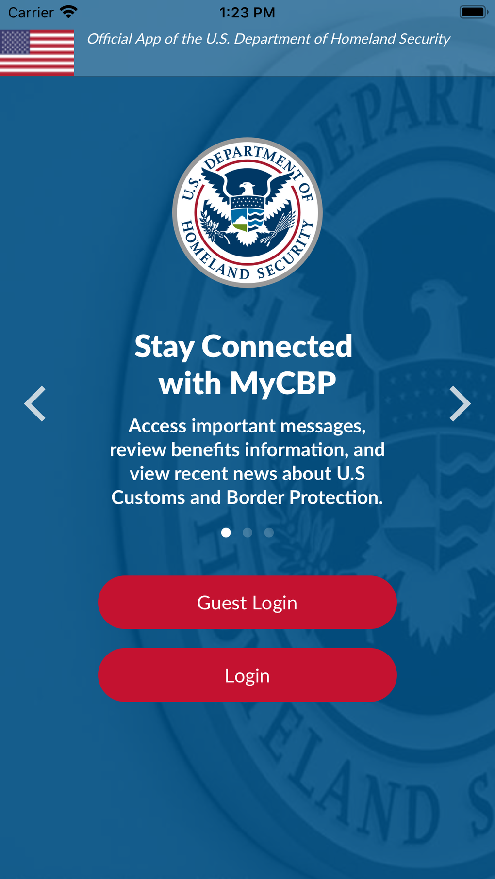 my.CBP for iPhone - Download
