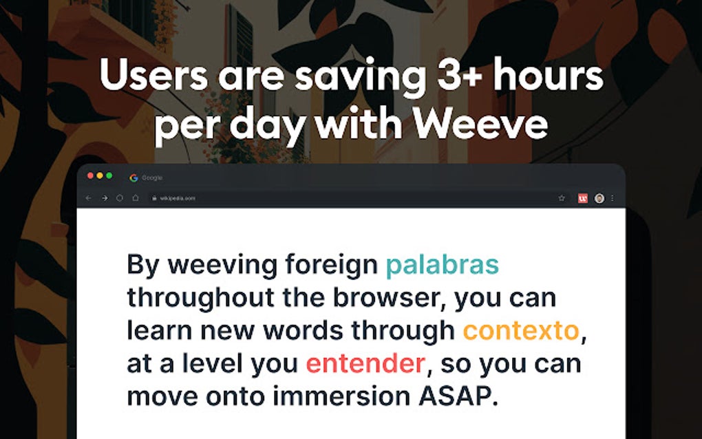 Weeve for Google Chrome - Extension Download