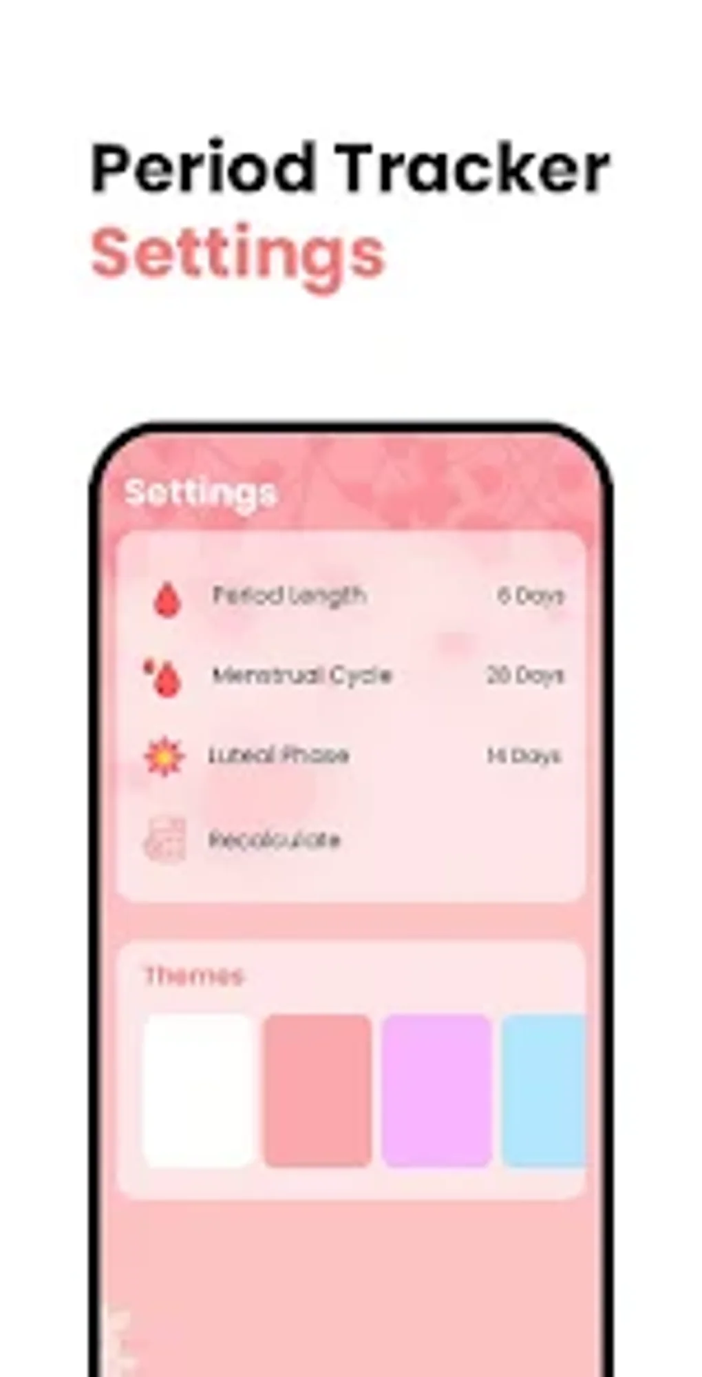 Period Tracker para Android - Descargar
