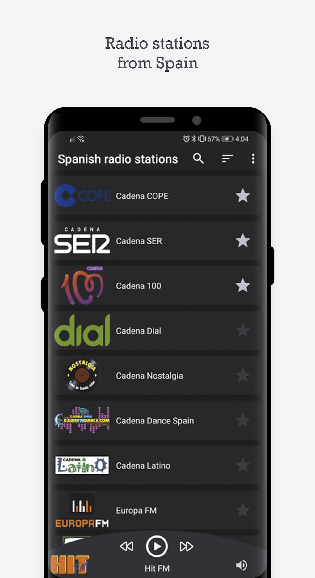 Spanish radio stations para Android - Descargar