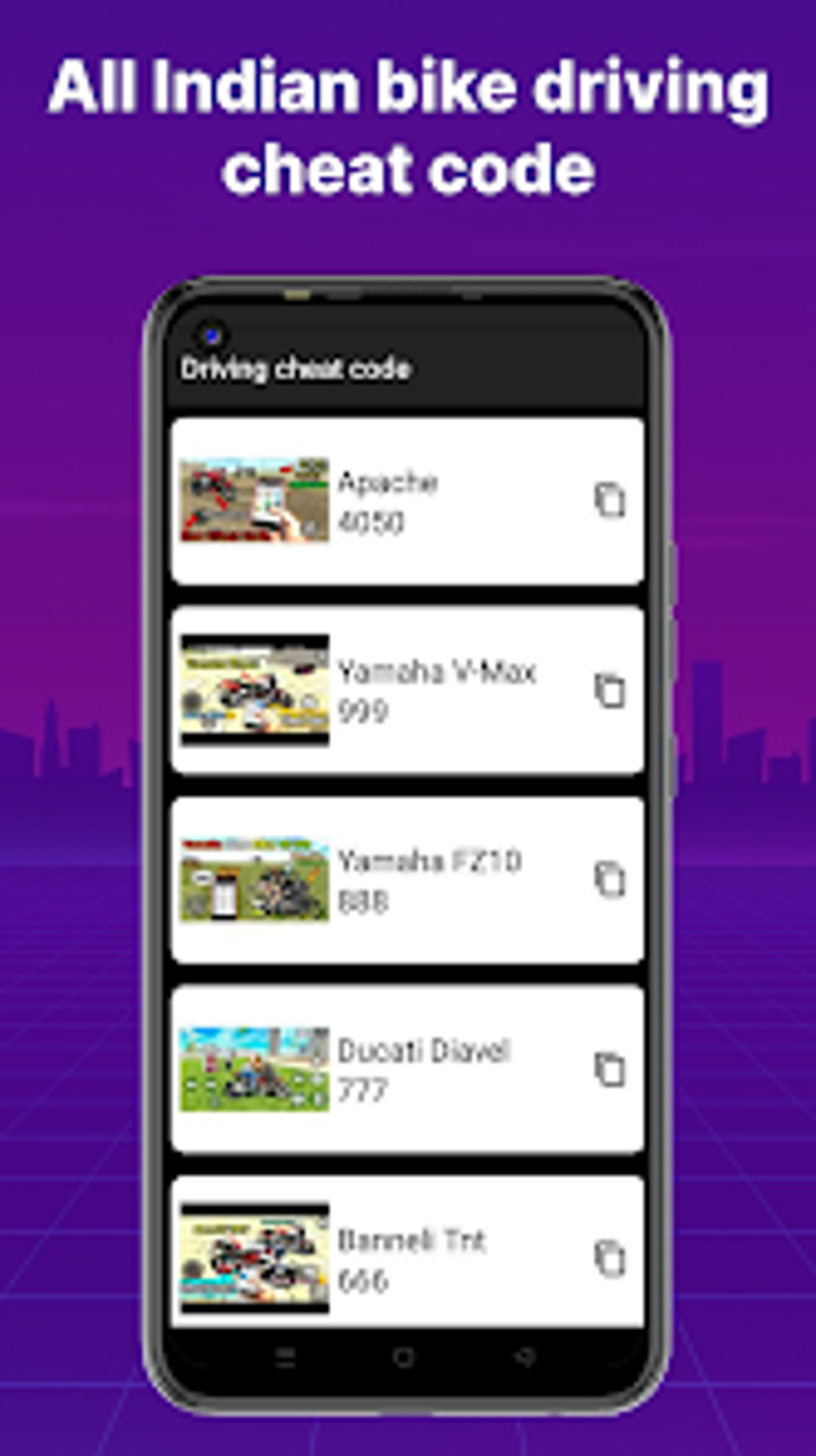 Indian Bike Driving Cheat Code para Android - Descargar