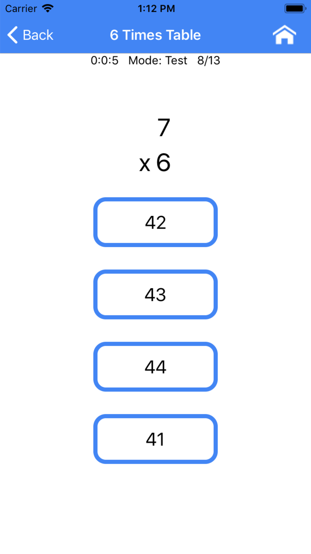 Multiplication Tables For IPhone Download