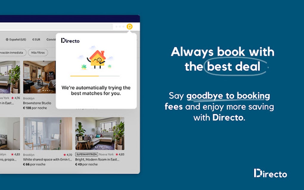 Directo - Travel deals with direct bookings for Google Chrome ...