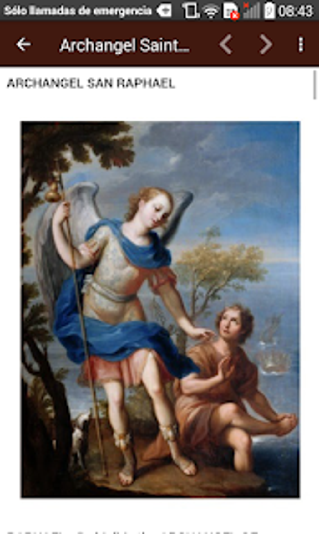 Saint Raphael Archangel Prayer для Android — Скачать