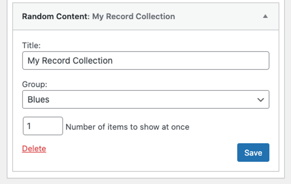 WordPress 용 Random Content - 다운로드
