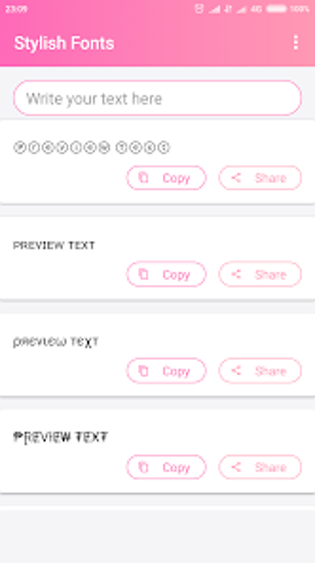 Stylish Fonts para Android - Descargar