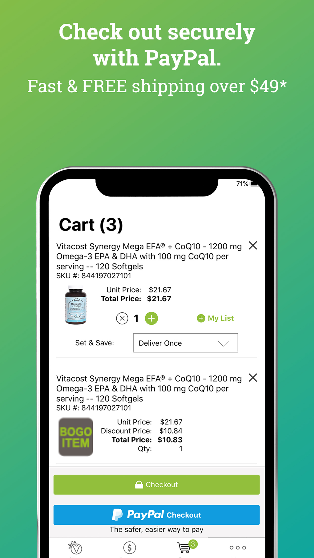 Vitacost for iPhone - Download