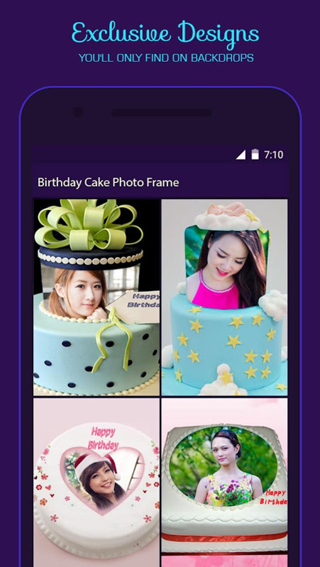 Birthday Cake Photo Frame APK for Android - Download