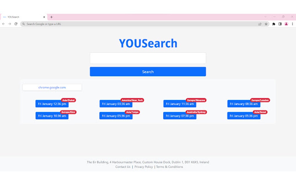 YOUSearch for Google Chrome - Extension Download