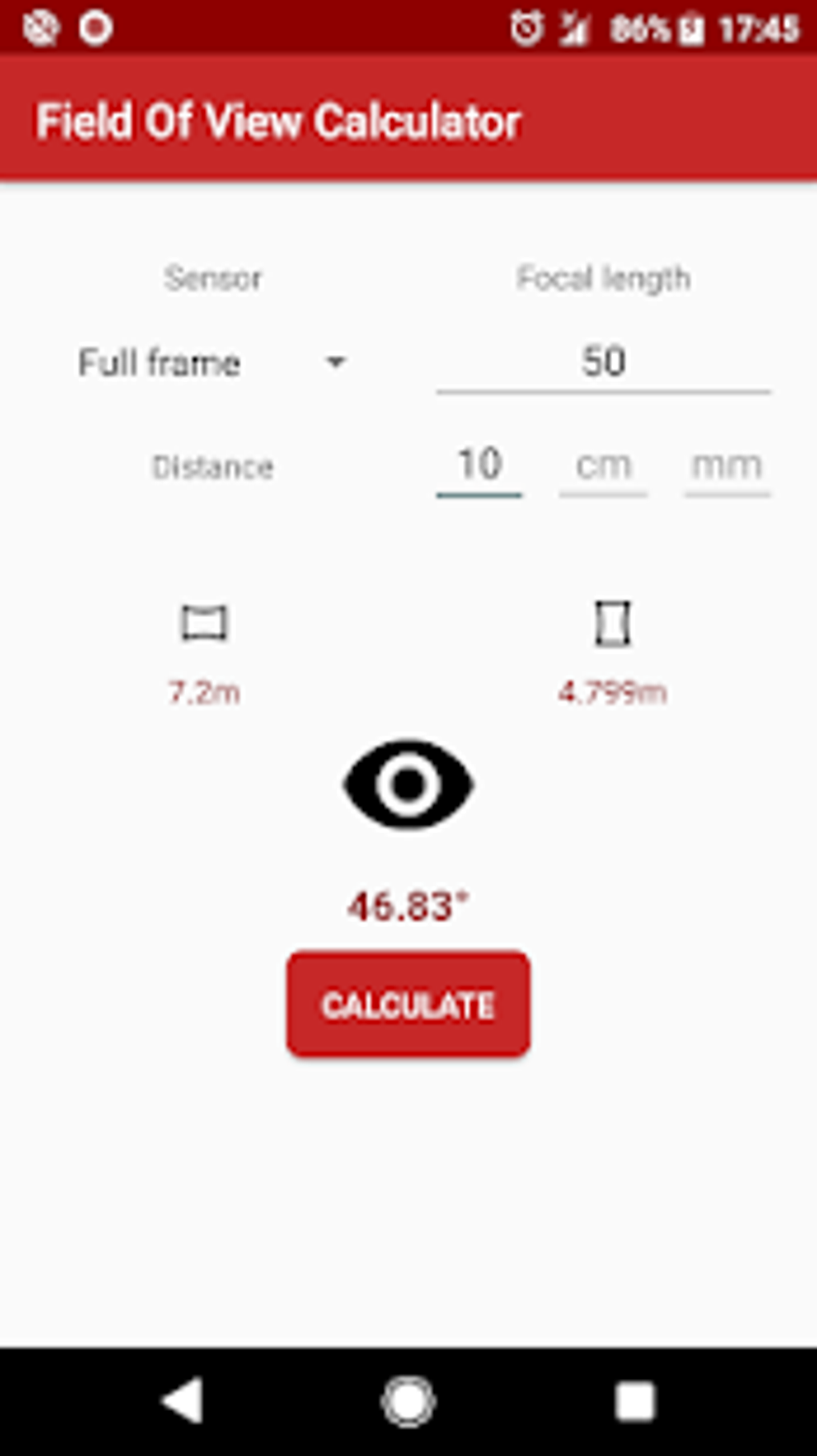 Field of View Calculator APK for Android - Download