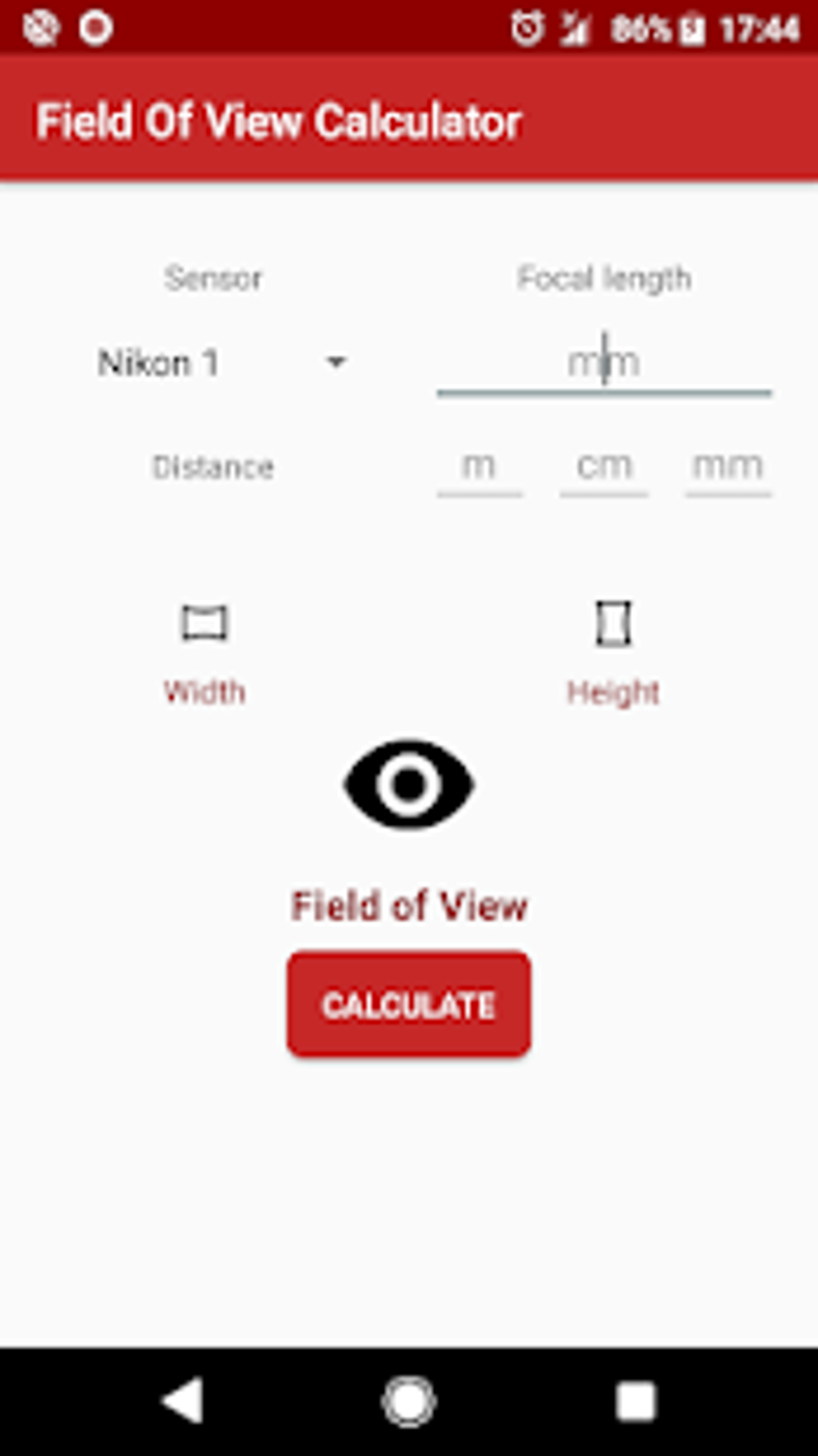 Field of View Calculator APK for Android - Download