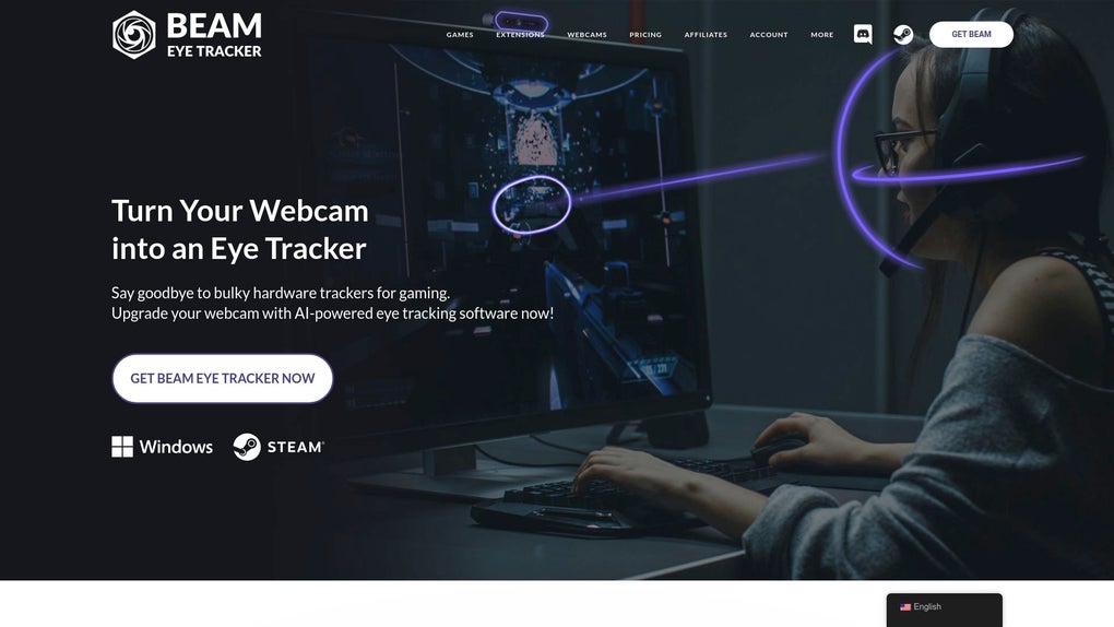 Beam Eye Tracker para Programación de IA: evaluación, características y casos de uso