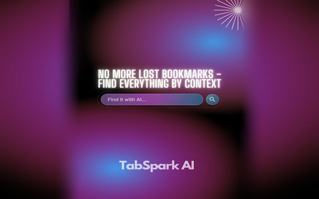 TabSpark AI: Smart Bookmark Manager para Google Chrome - Extensión Descargar