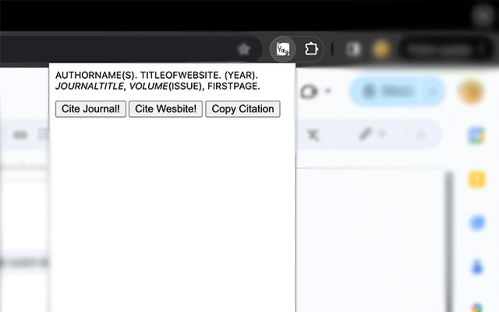 Nueva Unofficial Source Citer สำหรับ Google Chrome - ส่วนขยาย ดาวน์โหลด