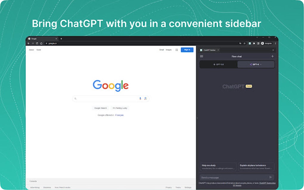 ChatGPT Sidebar pour Google Chrome - Extension Télécharger