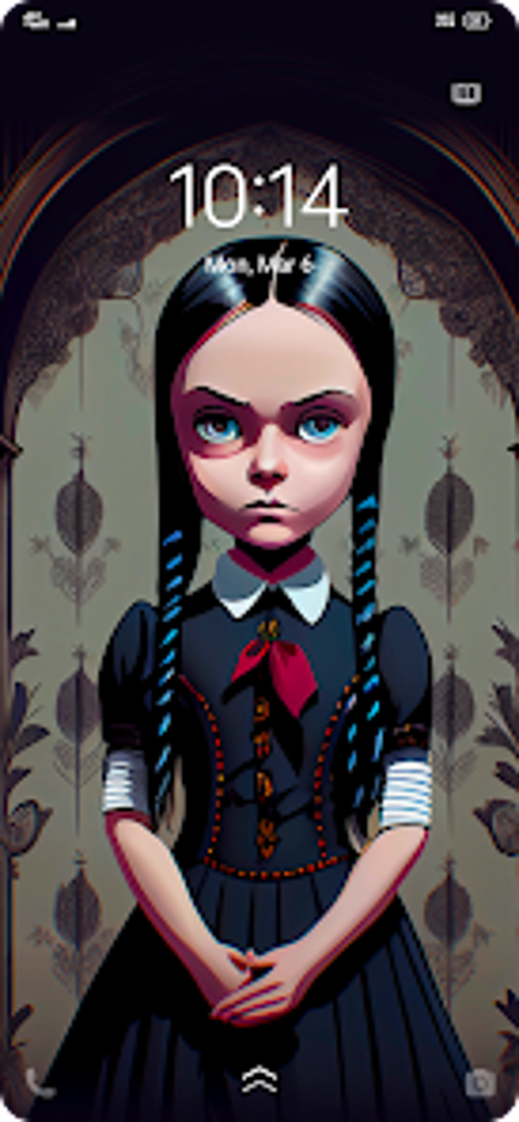 Android için Wednesday Addams Wallpaper 4K - İndir