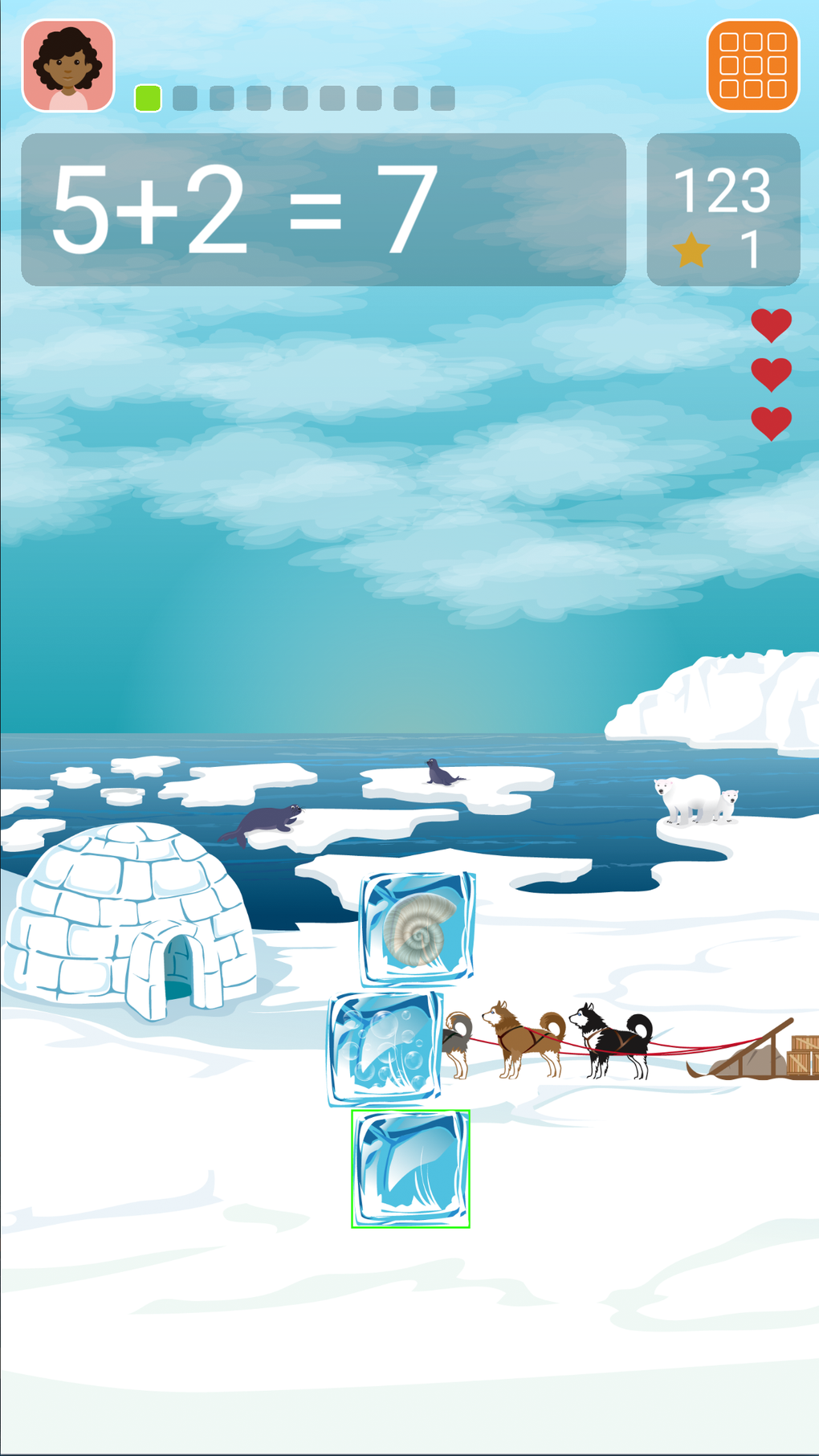 Box Drop Math Addition Game para iPhone - Descargar