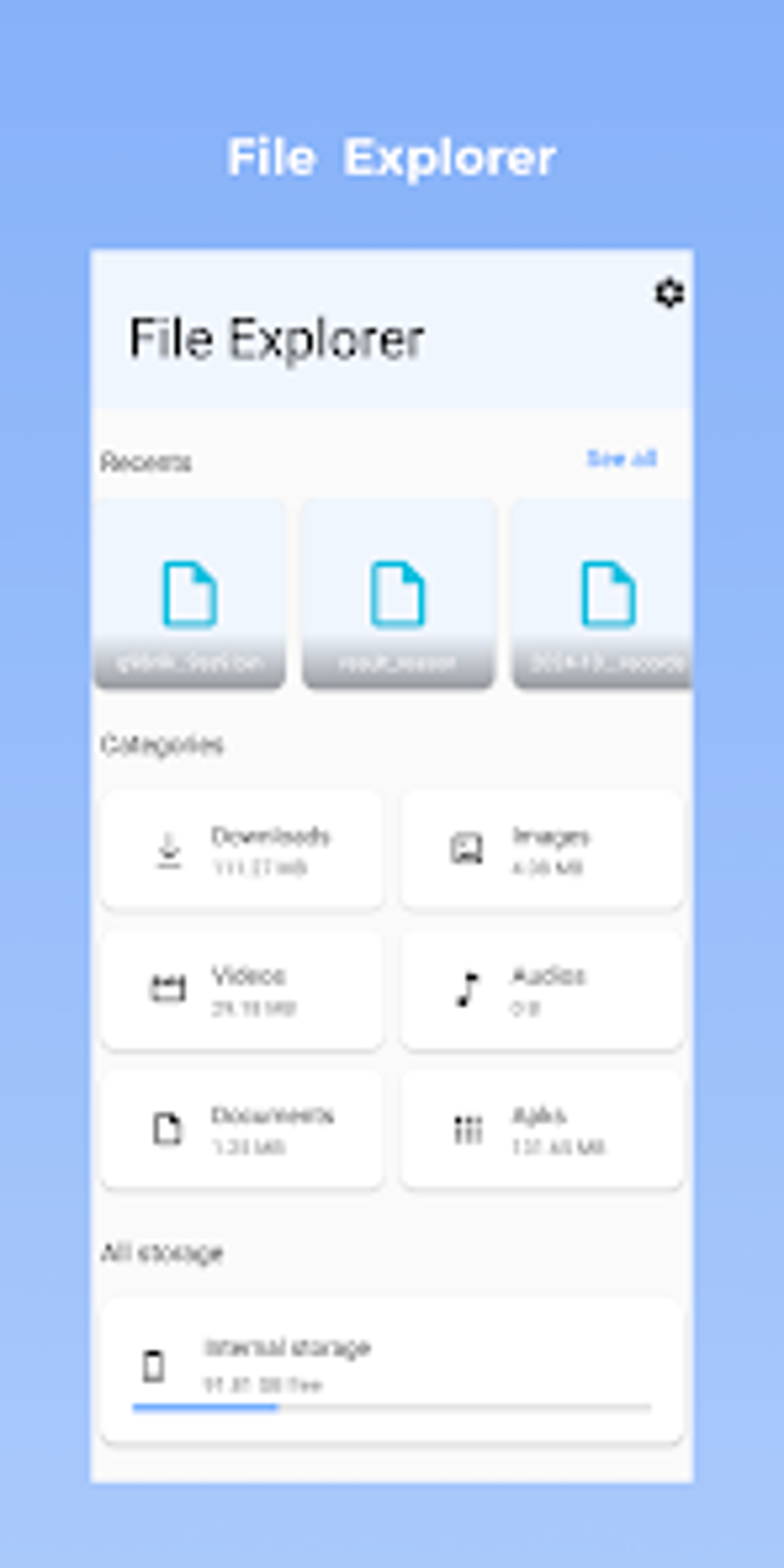File Explorer para Android - Descargar