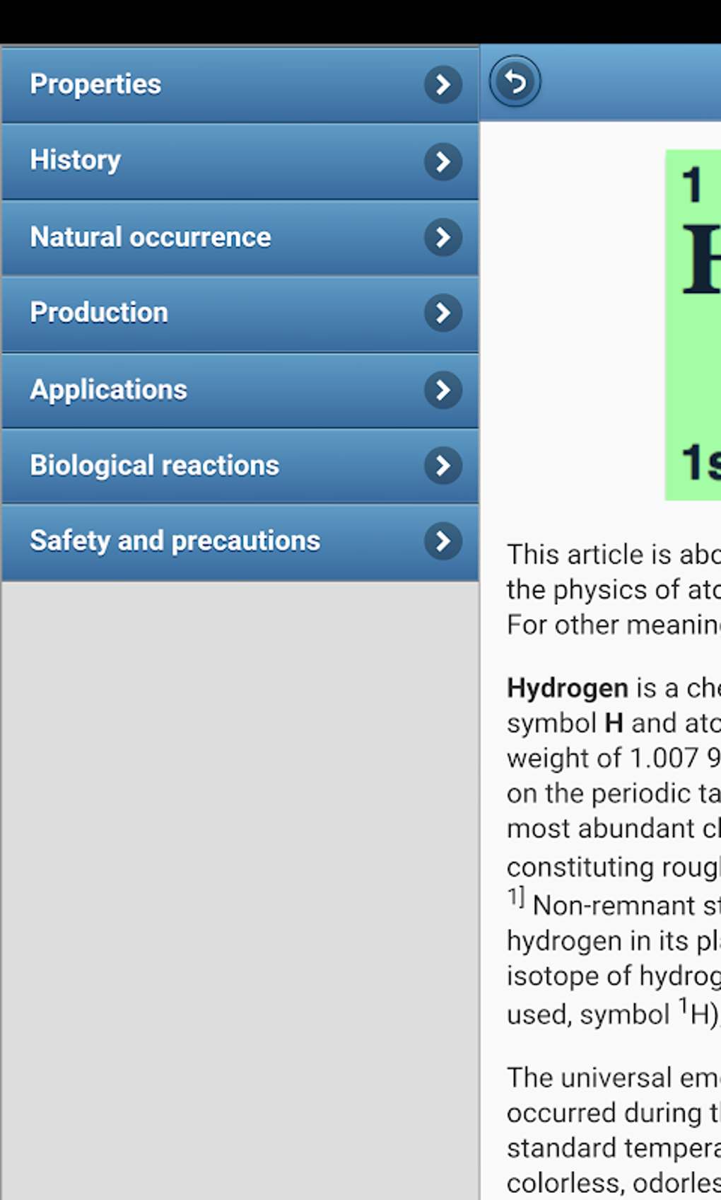 Chemical elements APK for Android - Download