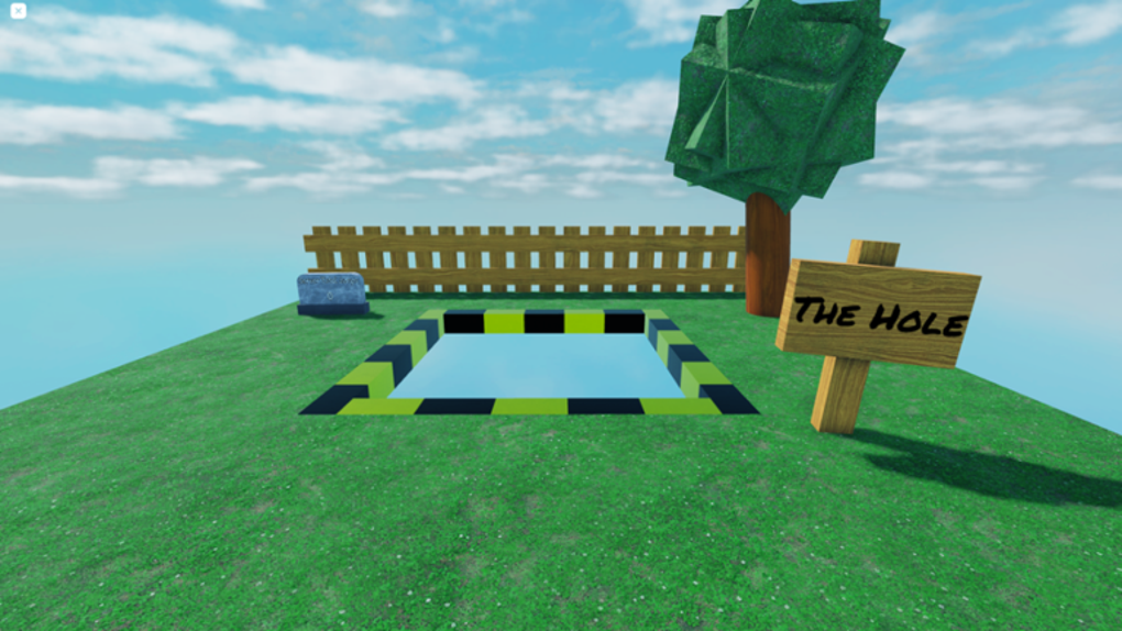 the game where you jump in a hole and die for ROBLOX - Game Download