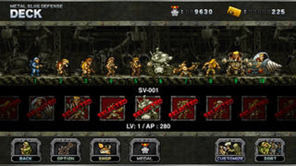METAL SLUG DEFENSE pour iPhone - Télécharger