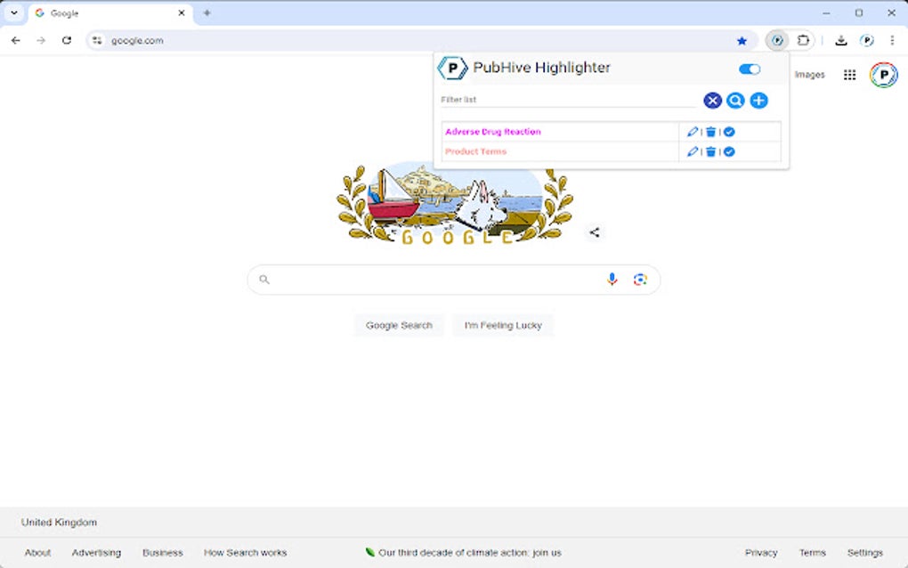 PubHive Navigator - Highlighter สำหรับ Google Chrome - ส่วนขยาย ดาวน์โหลด