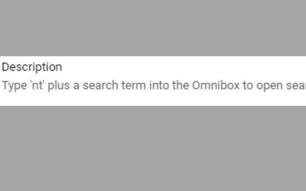 Open Newtab Search cho Google Chrome - Tiện ích mở rộng Tải về