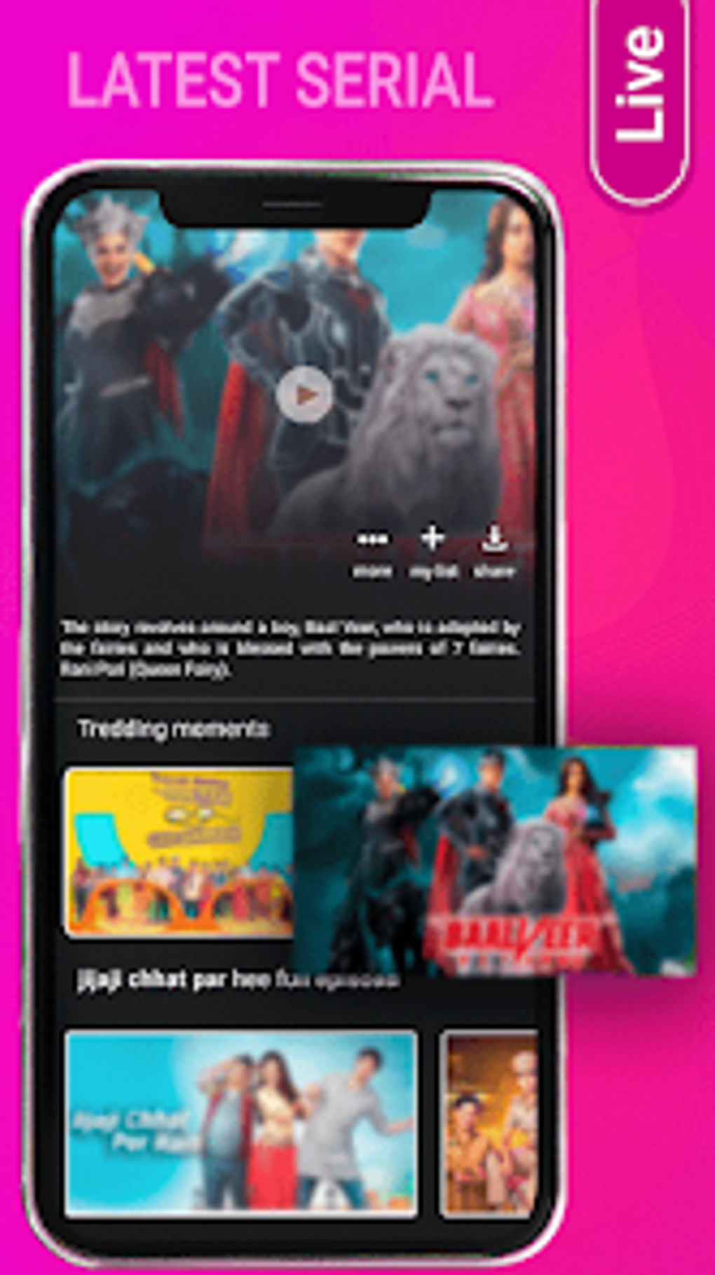 Sony Pal Live TV Serial Guide para Android - Descargar