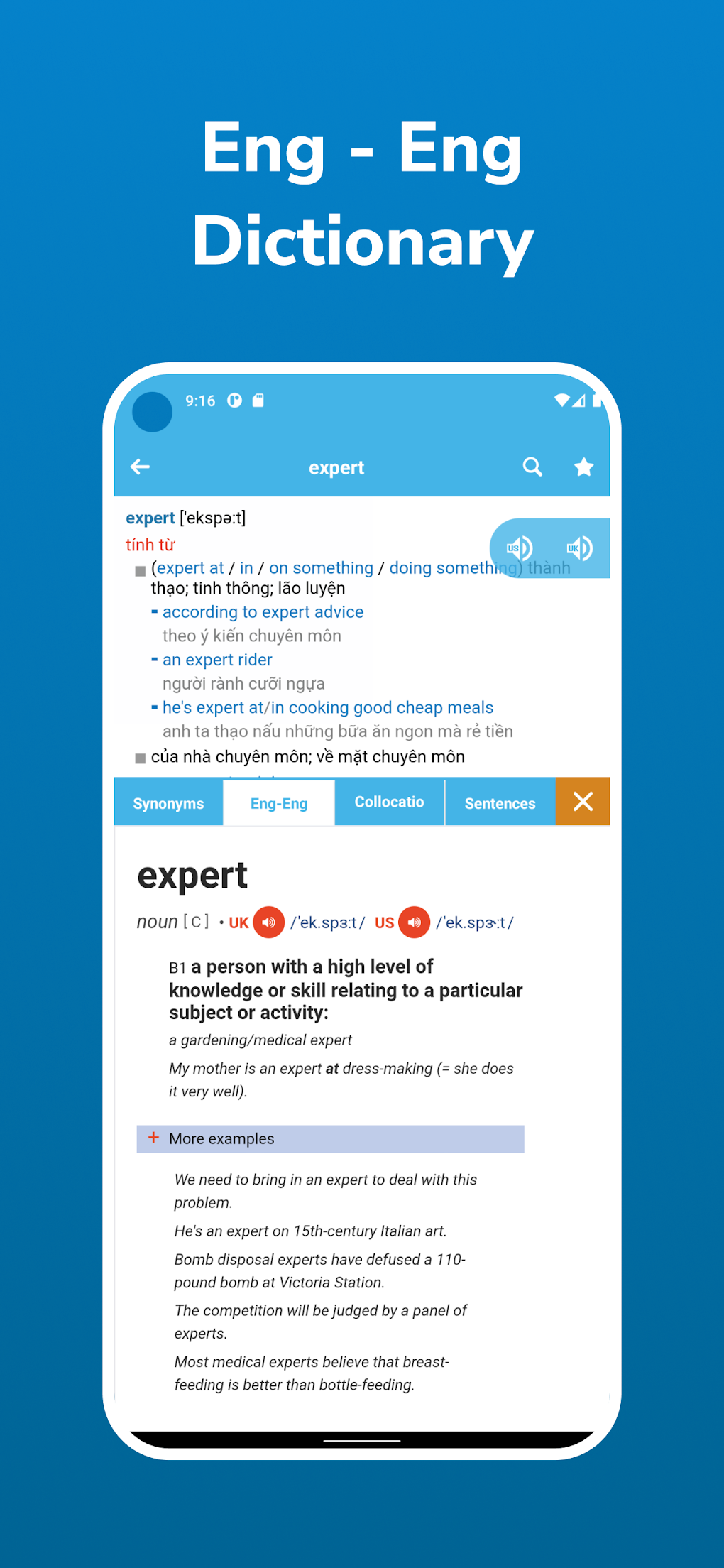 ProDict - Eng Viet Dictionary for Android - Download