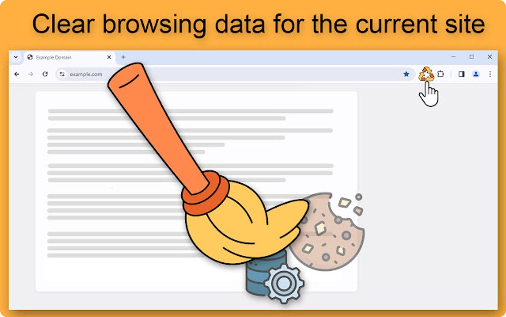 Clear cache and cookies para Google Chrome - Extensión Descargar