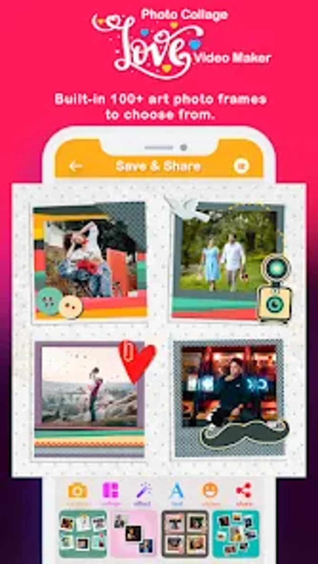 Love Photo Collage Editor for Android - Download