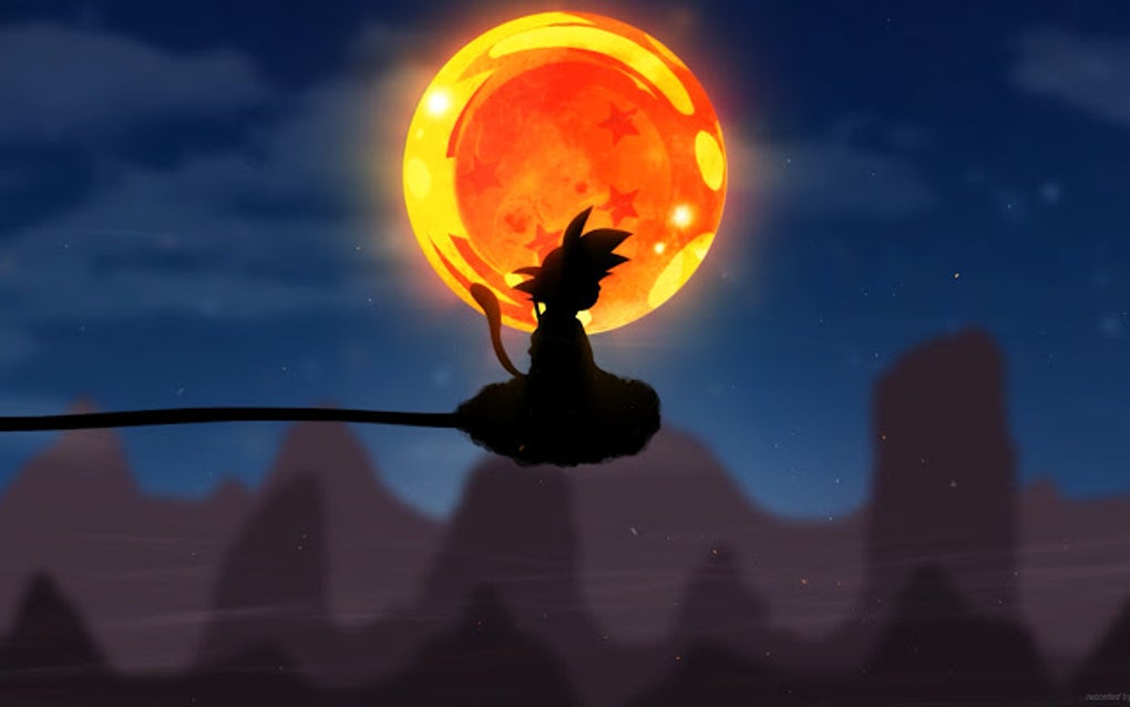 Kid Goku Flying Nimbus Dragon Ball Live Wallpaper cho Google Chrome ...