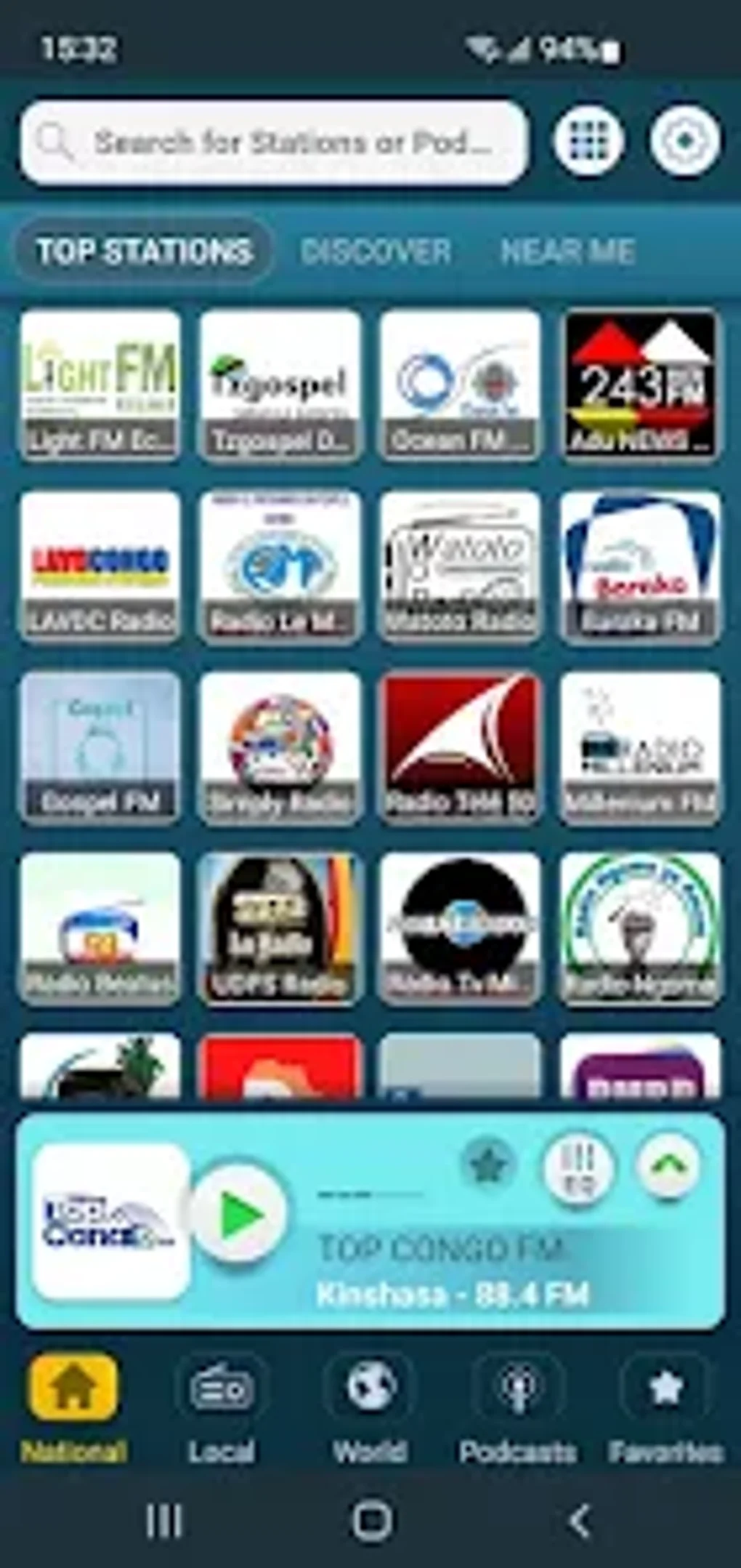 Android için Radio Congo AM et FM en Direct - İndir