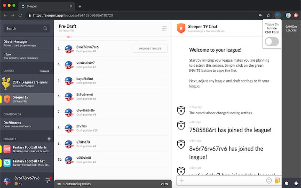 Sleeper Chat Hider for Google Chrome - Extension Download