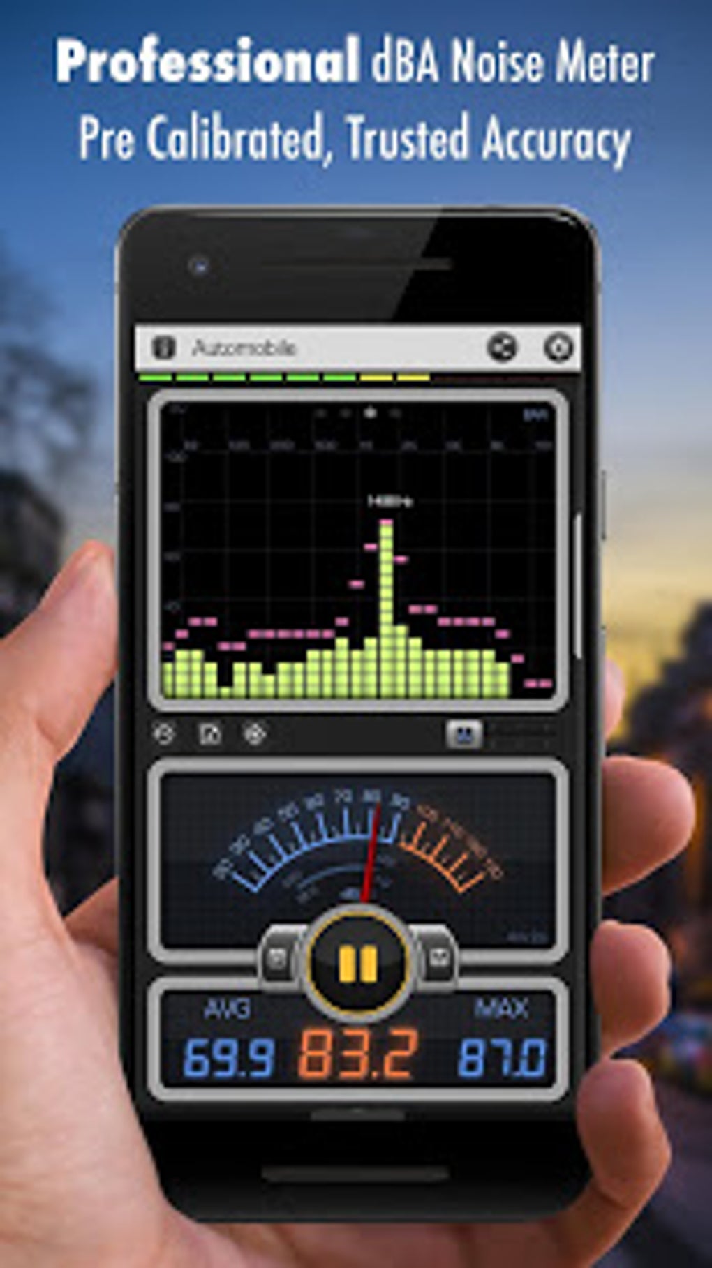 Decibel X Sound Meter Dba Noise Detector Apk Pour Android Télécharger